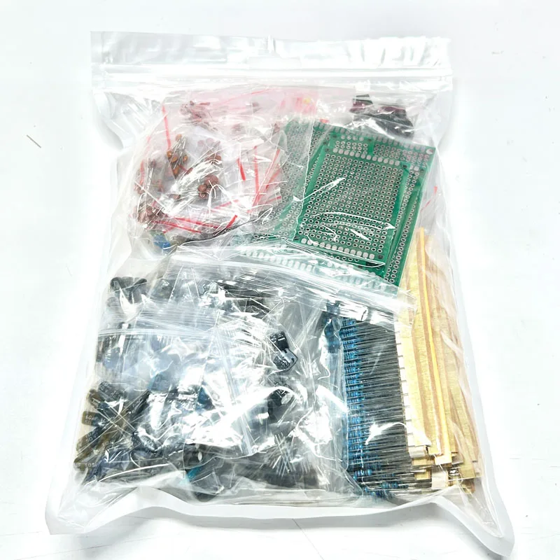 1818PCS DIY Electronics Components Kit Assortment Resistors ...