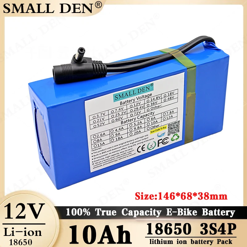 NEW-12V-10Ah-12-6v-10000mAh-Security-Standby-Power-Supply-UPS ...