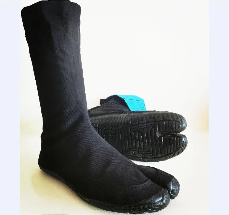 High Boots 32CM Japanese Samurai Shoes Tabi Spring Work Ninja Men ...
