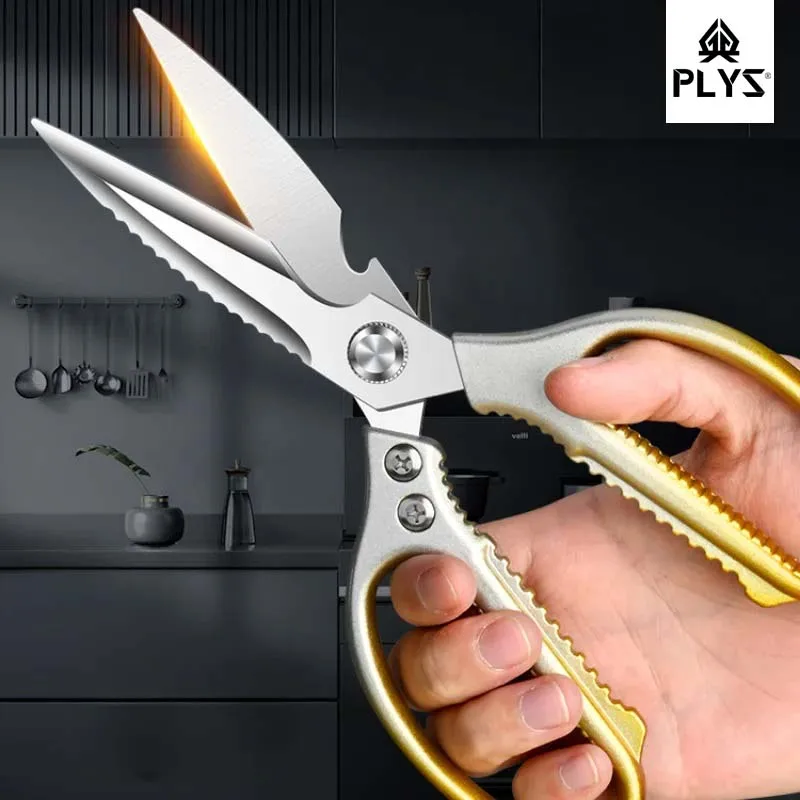 PLYS-1pc-kitchen-scissors-household-all-steel-cut-chicken-bone-shears ...