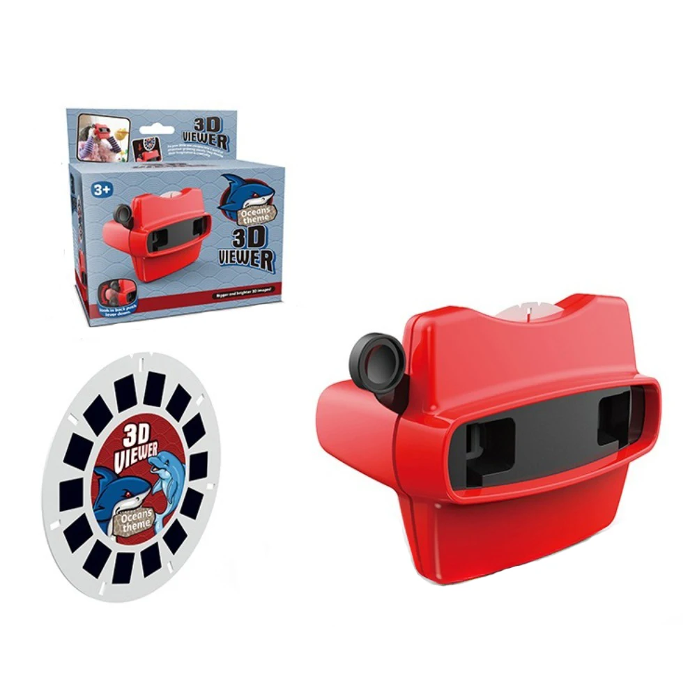 3D Education Viewing Machine Unicorn Mini Theater Luminous Toys ...
