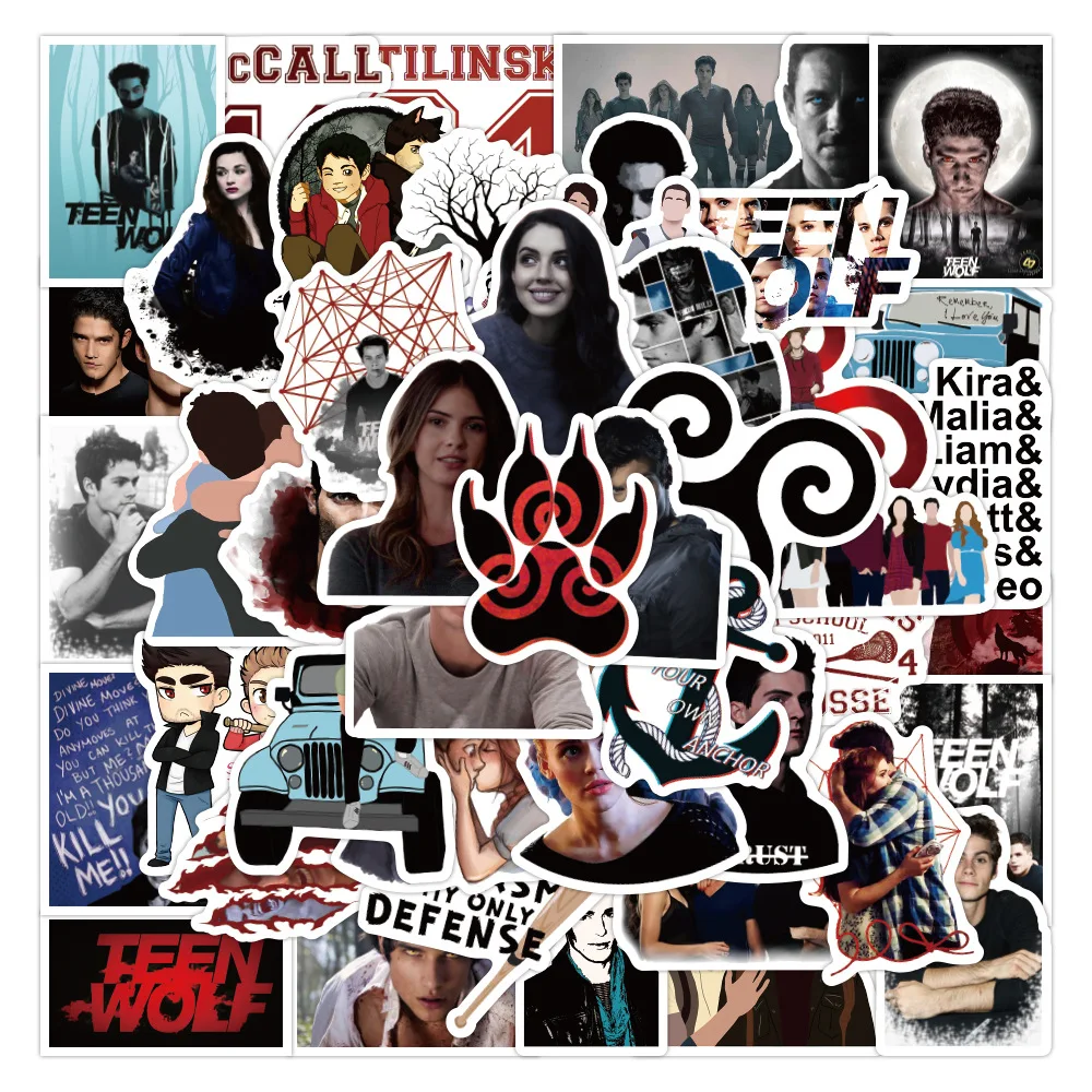 10/30/50PCS TV Drama Movie Stickers Series Stranger Things Wednesday ...