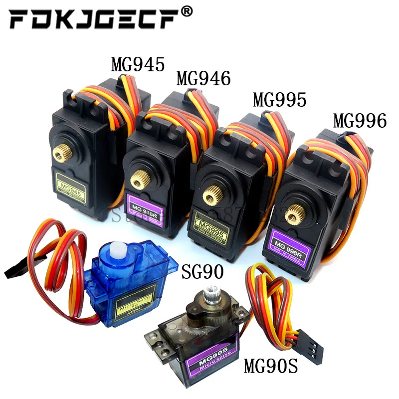 SG90 MG90S MG945 MG946 MG995 MG996 Servo Metal Gear for Model ...