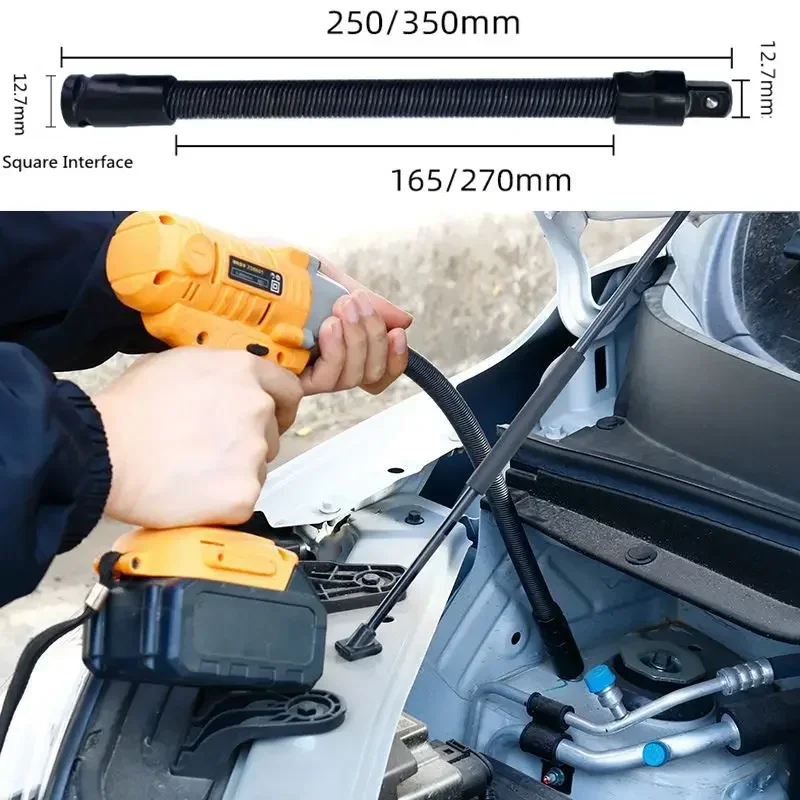 Krachtige-1-2-Electric-Wrench-Flexible-Connecting-Rod-Universal ...