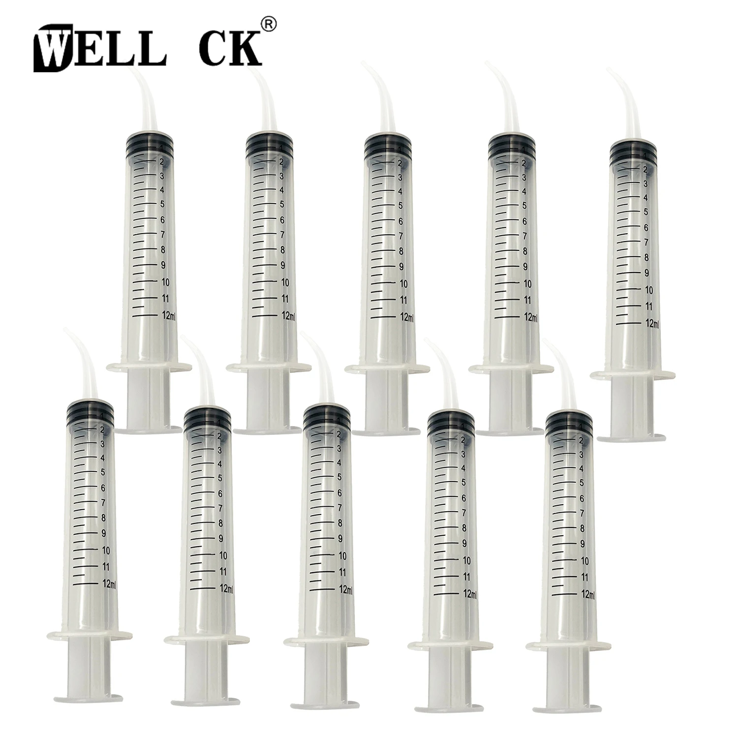 Jeringa-de-codo-desechable-de-5-10-piezas-12ml-jeringa-de-riego-Dental ...