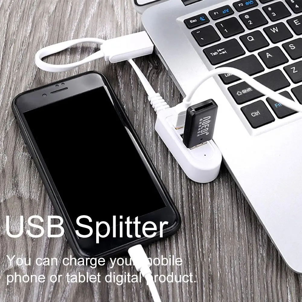 Câbles et Connectiques,Hub Usb 3 en 1 Type C 3A,convertisseur,câble ...