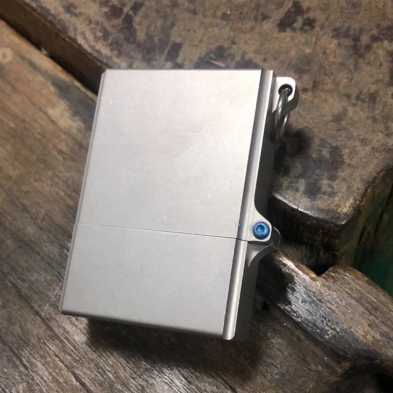 EDC-Titanium-Alloy-Square-Box-Large-Hinge-Thick-Shell-Windproof ...