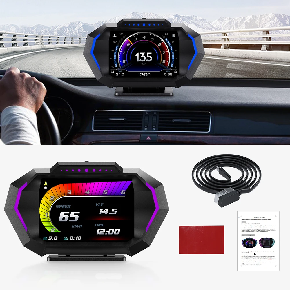 OBD-GPS-HUD-Car-P24-Head-up-Display-Dual-Smart-System-Off-Road ...
