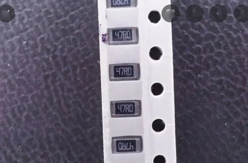 Resistencia de Chip 100 unids/lote 1206 smd 1% 47R 47R0 47OHM