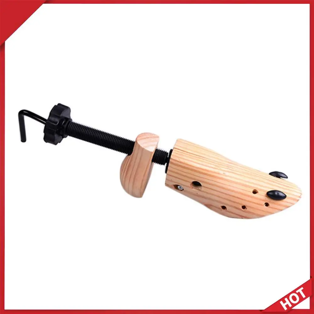 Wooden Shoe Stretcher Adjustable Length Width Boots Expander Shoe ...