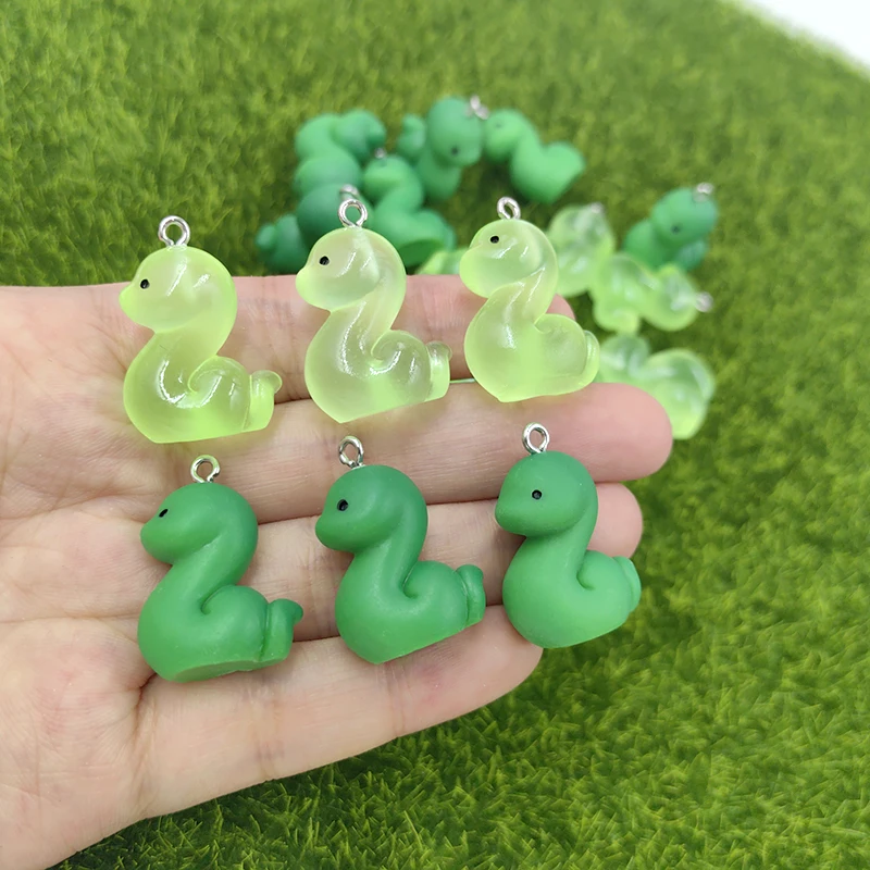 10pcs-European-Luminous-Sea-Snake-Charms-for-Jewelry-Making-Handmade ...