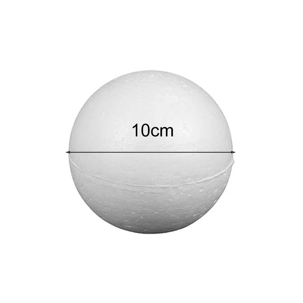 Modelling-Polystyrene-Foam-Ball-1-10cm-White-Craft-Ball-For-DIY-Wedding ...