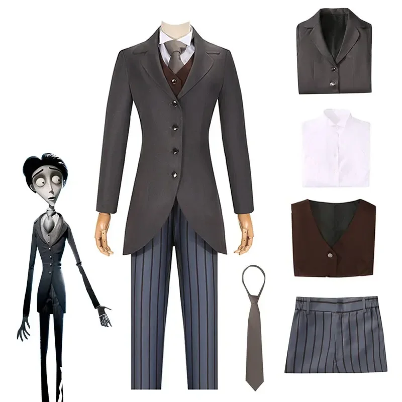 Movie-Tim-Burton-Corpse-Bride-Costume-Victor-Van-Dort-Cosplay-Men-Ghost ...