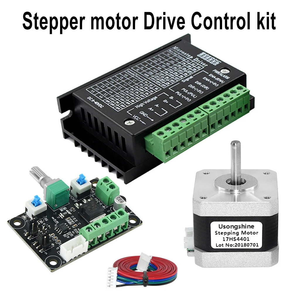 Nema17-Stepper-Motor-Driver-Kit-17HS4401-TB6600-4A-MKS-OSC-Adjustable ...