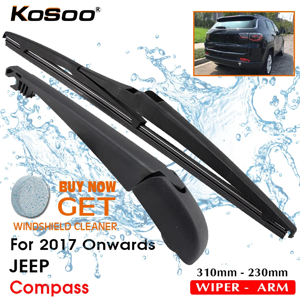 KOSOO-Rear-Wiper-Blade-para-Jeep-Compass-limpador-de-p-ra-brisa ...