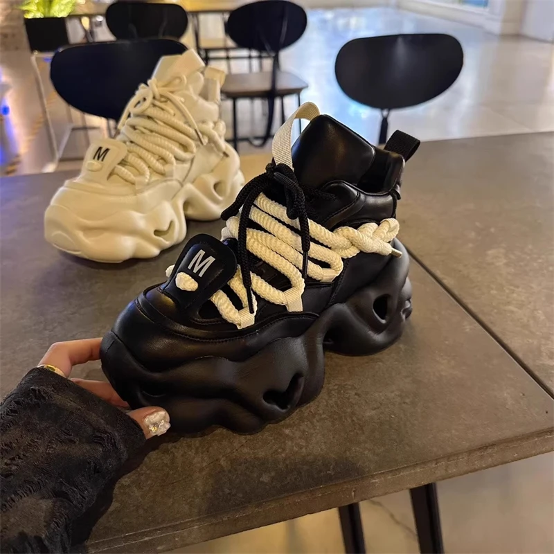 Street-Style-Mixed-Colors-Cool-Women-Runing-Shoes-New-Fashion-Thick ...