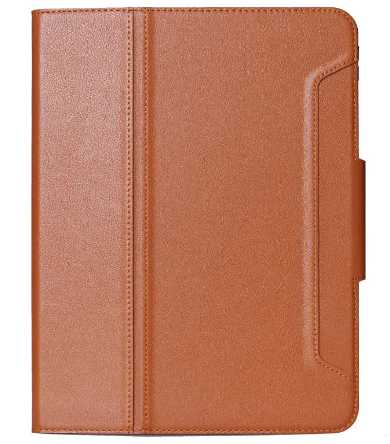 Funda-de-cuero-genuino-con-ranura-para-bol-grafo-para-tableta-cubierta ...