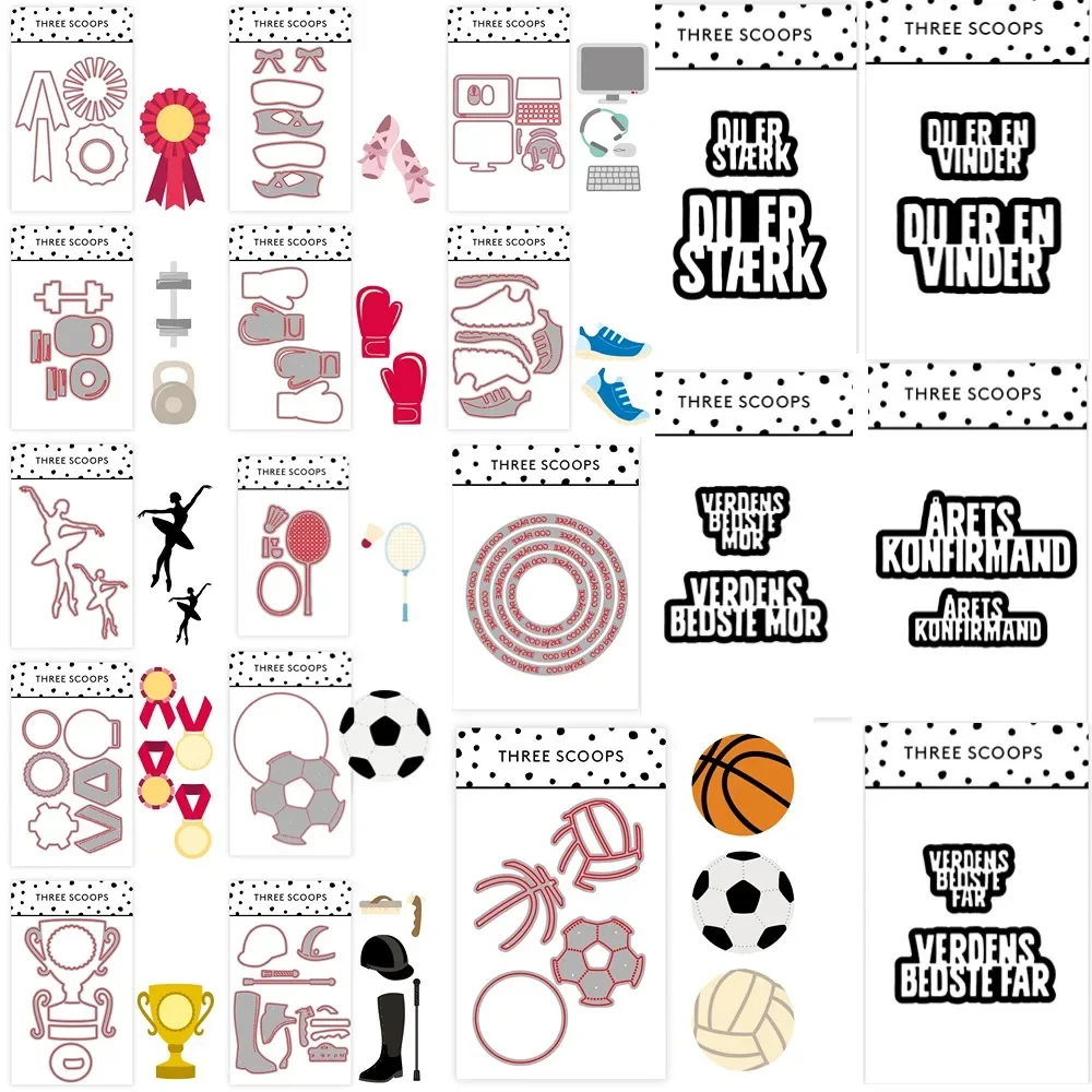 Flat-running-shoes-Cutting-Dies-for-DIY-Scrapbooking-Crafts-Stencils ...