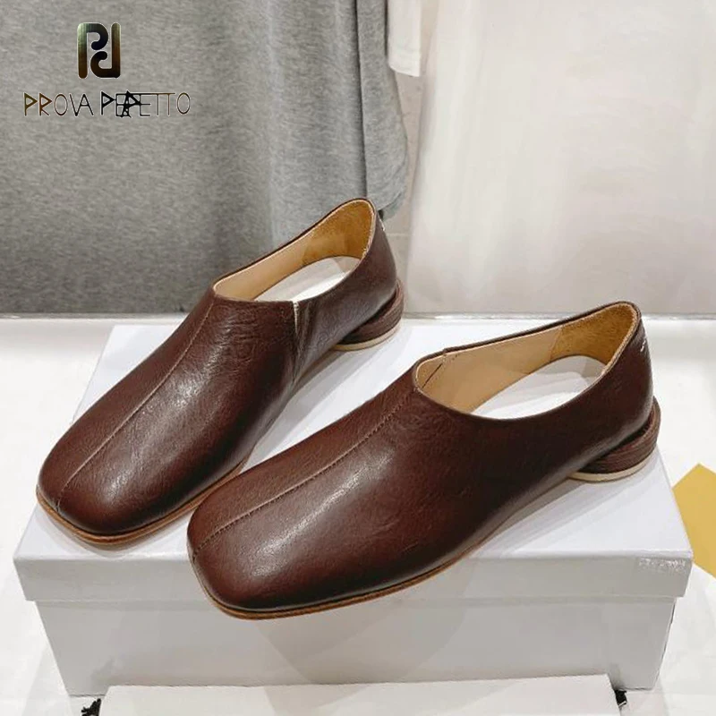 Chic-Fashion-Slip-on-Deep-Mouth-Single-Women-Shoes-Small-Round-Heel ...