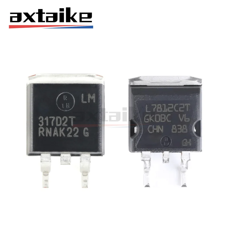 10PCS-LM317D2T-L7805-7806-7808-7809-7812-7815-7824-7905-7912-7915-CD2T ...