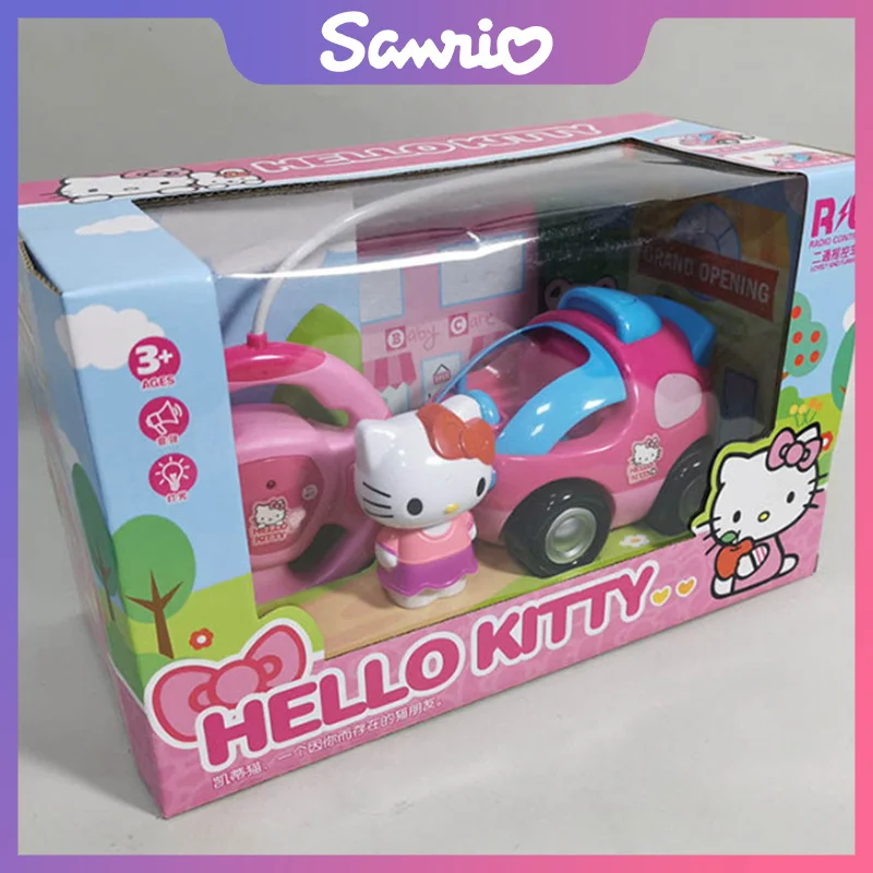 Anime-Sanrio-Hellokitty-Doraemon-Figure-Model-Remote-Control-Car-Kawaii ...