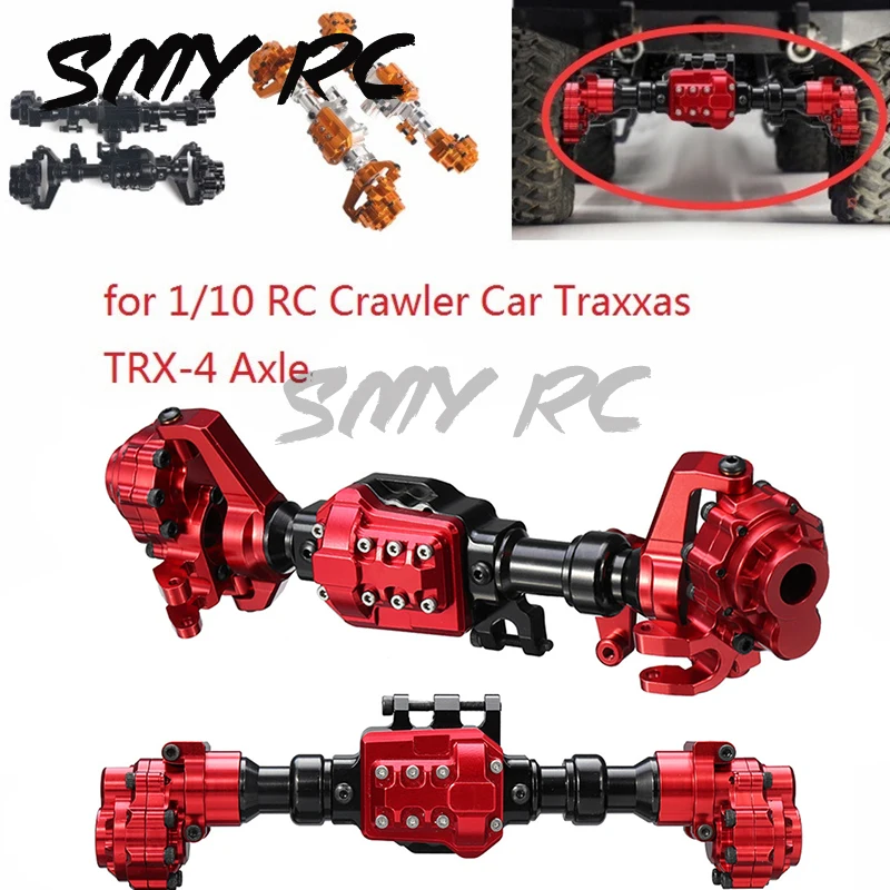 TRX4-Aluminum-Front-and-Rear-Portal-Axle-Housing-for-1-10-RC-Crawler ...