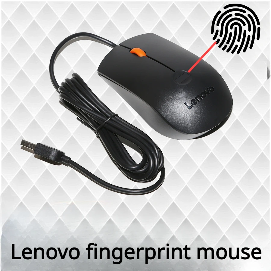 Lenovo-USB-Wired-Fingerprint-Mouse-Senha-Gr-tis-Boa-privacidade-Mouse ...