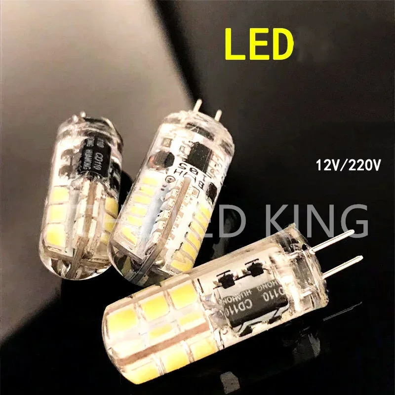 6X 10X LED 220V G4 LED AC/DC 12V 220V LED Bulb 3W 5W 7W Light bulb ...