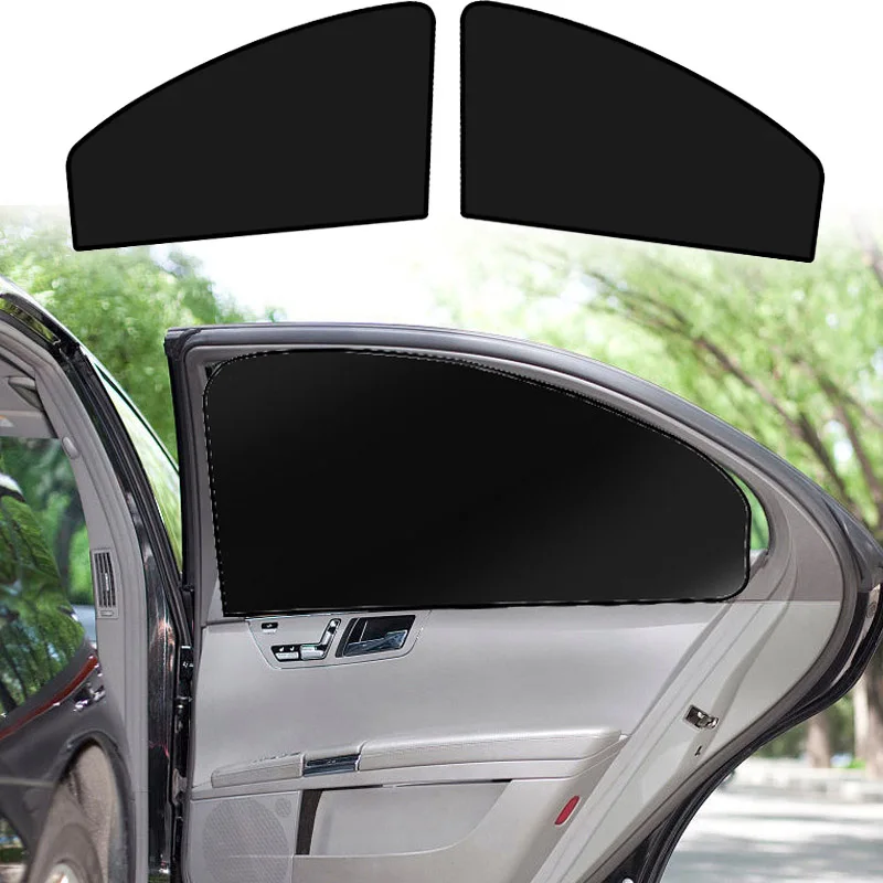 Universal-Magnetic-Car-Side-Window-Sunshade-Cover-Car-Front-Back-Rear ...