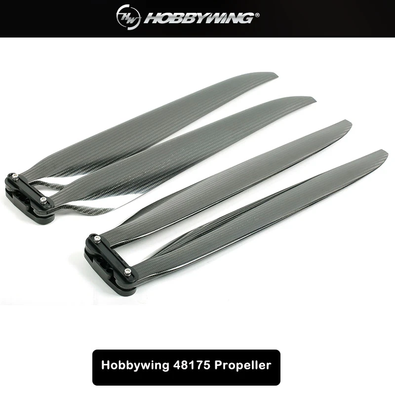 Original Hobbywing FOC Folding Carbon Fibre 48175 Propeller Blade CW ...