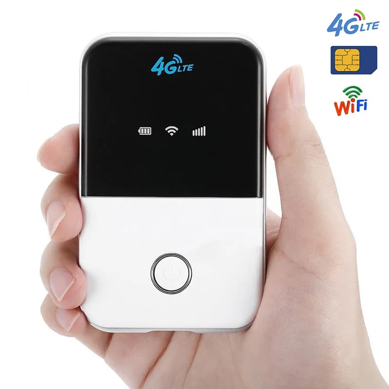 MF903 컴퓨터 및 사무실 네트워크 무선 LTE SIM 카드 모뎀, 3G 4G 와이파이 라우터, MIFI 포켓 와이파이 핫스팟 내장 배터리, 150mbps ...