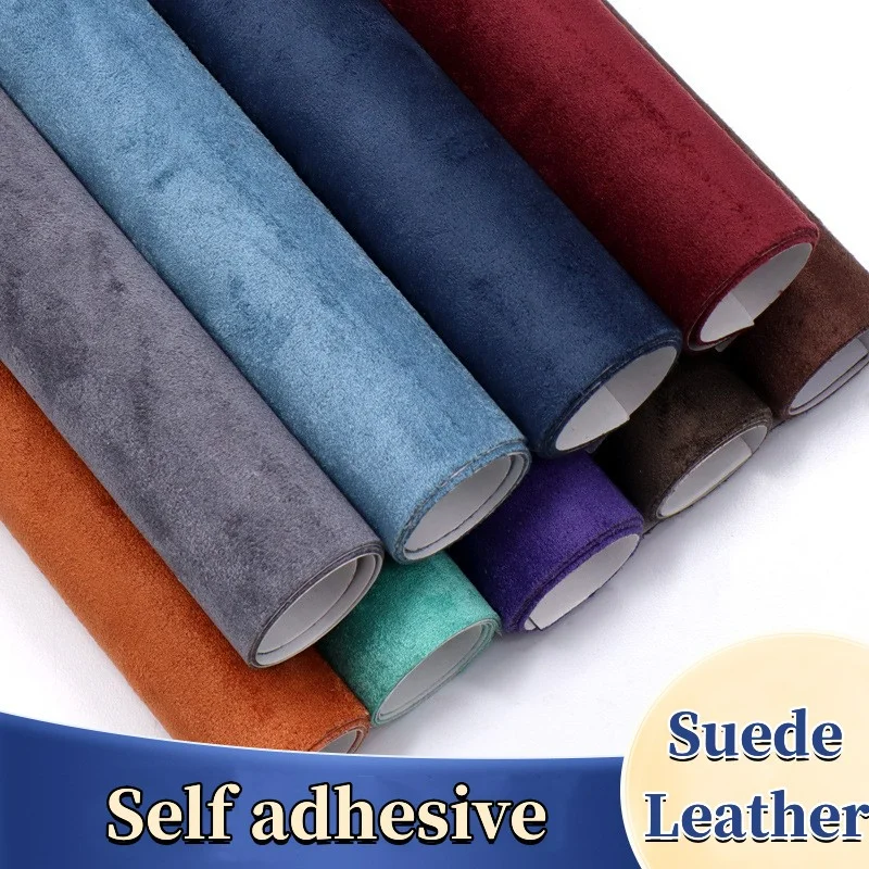 Suede Self Adhesive Leather for Car Center Console Interior Sticker ...