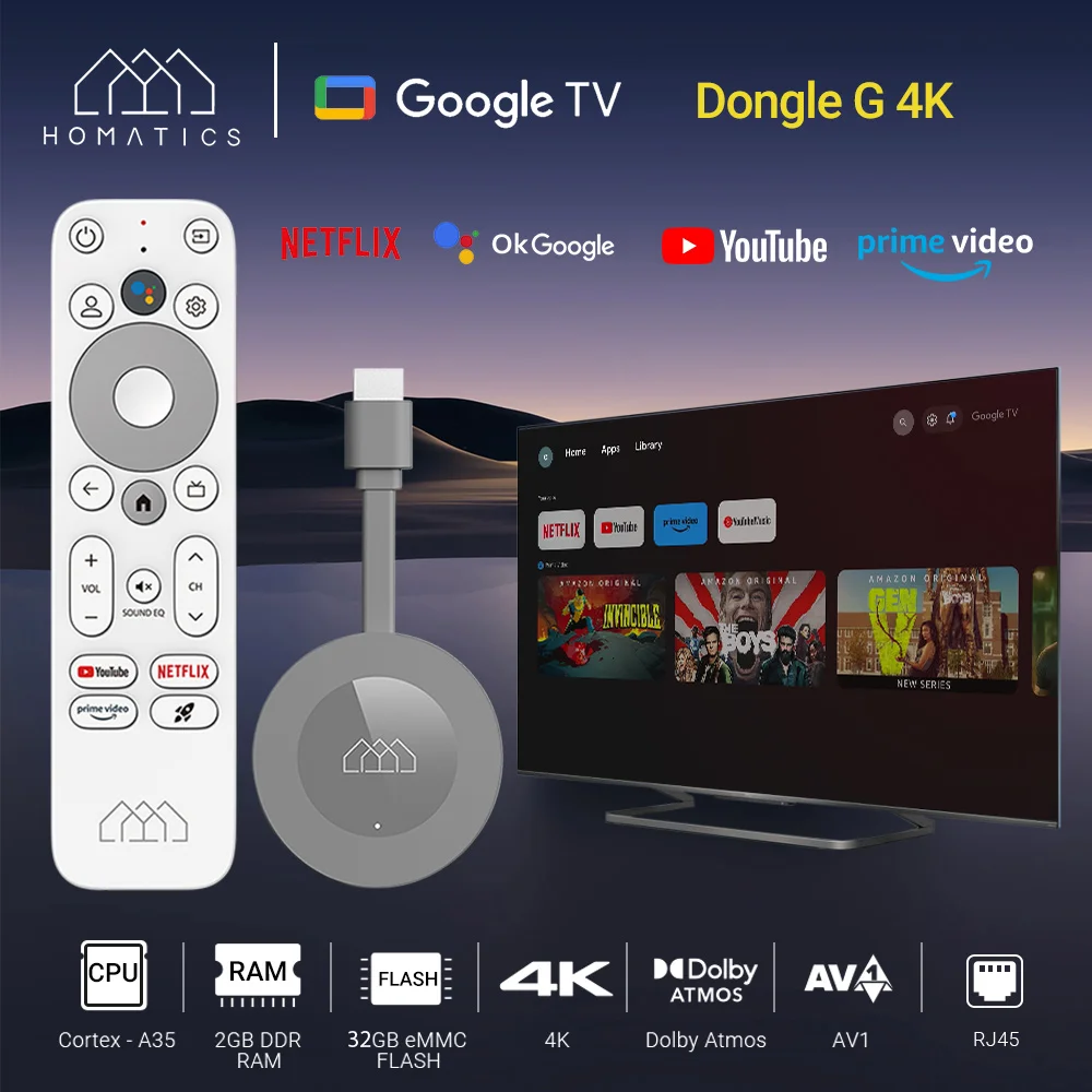 2024-HOMATICS-Dongle-G-4K-Google-Netflix-Certified-TV-Stick-2GB-32GB ...