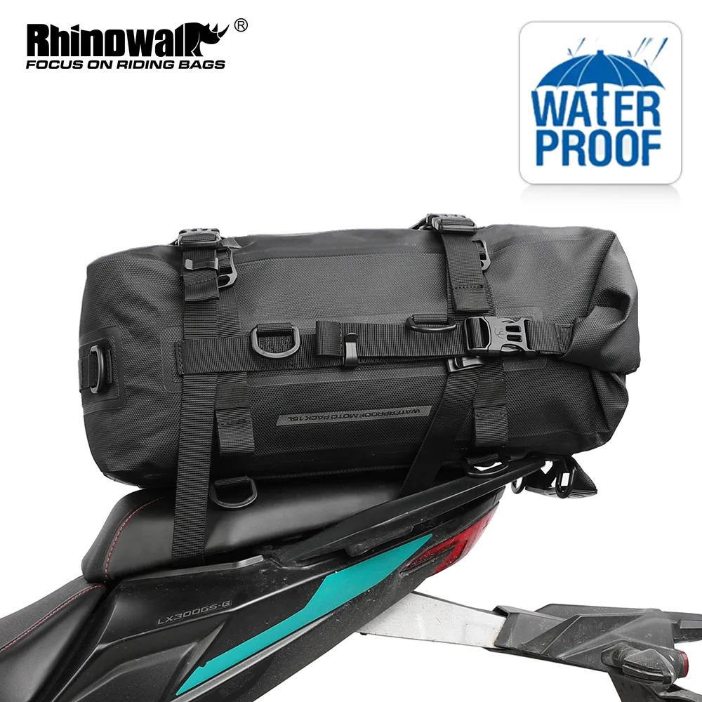 Rhinowalks Motorcycle Bags | Motorcycle Back Seat Bag | Motorcycle ...