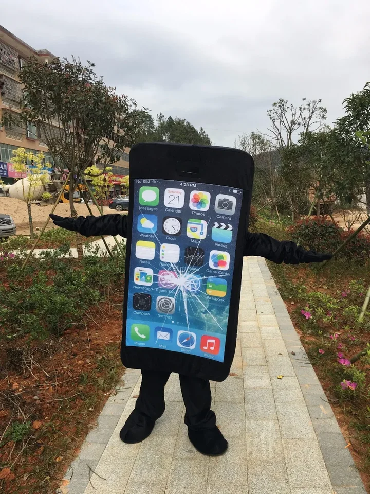 Masot Costume Iphone Iphone 5C/Apple Cell Phone Costume
