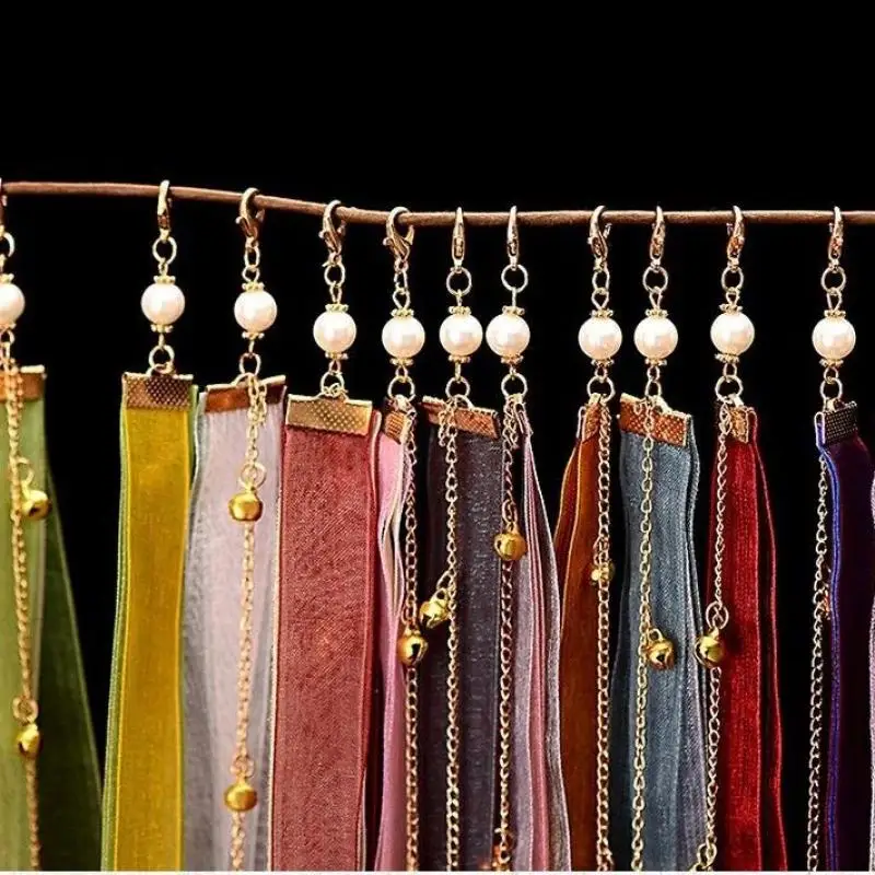 1 Pair 40Cm Length Women Fashion Hanfu Hair Ribbon Chinese Style ...