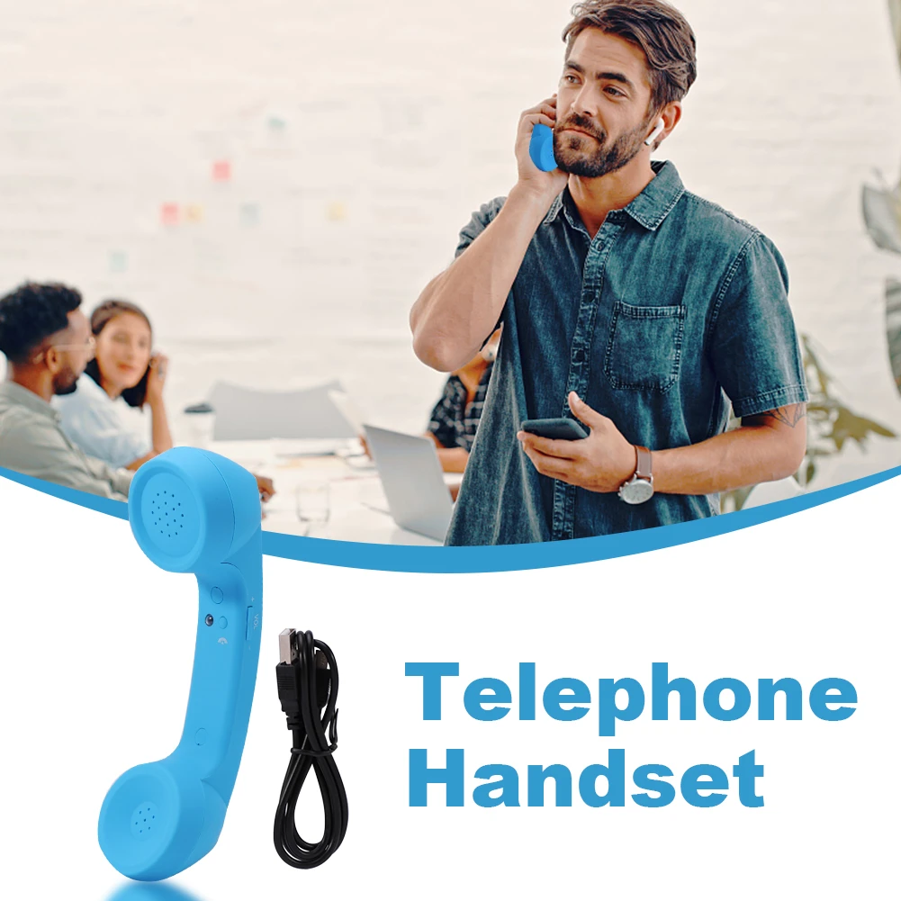 Wireless Bluetooth compatible Retro Universal Telephone Handset Phone ...