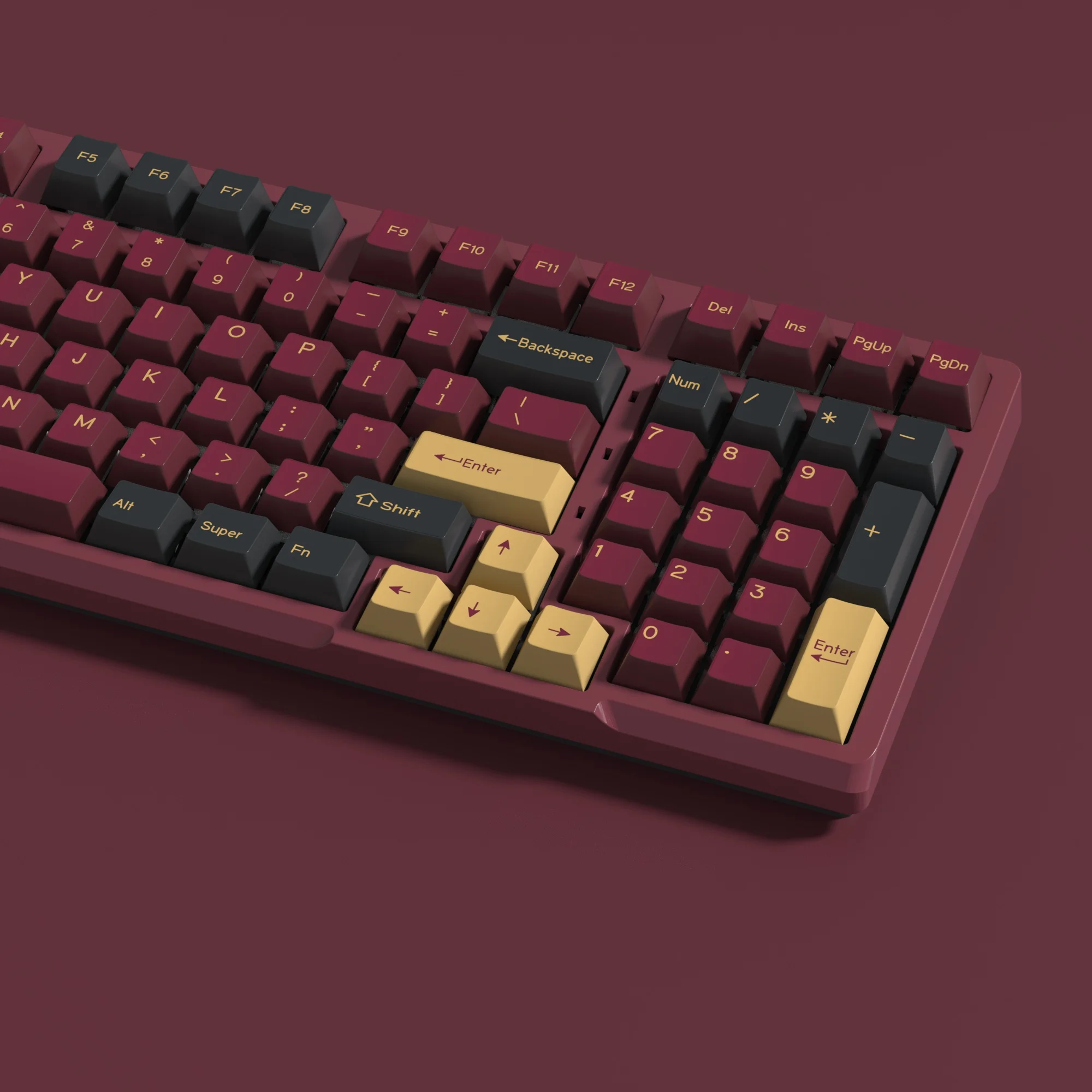 KBDiy-176-Keys-Caps-GMK-Blue-Samurai-Keycap-Cherry-Profile-Double-Shot ...