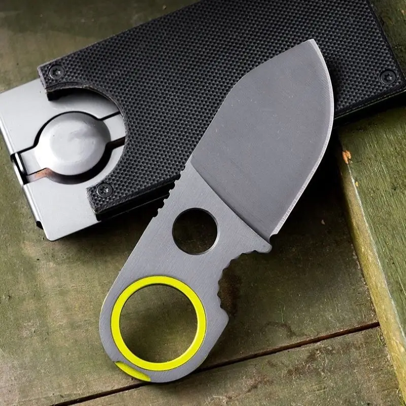 Portable-Pocket-Knife-EDC-Camping-Multi-tool-Fixed-Blade-Keychain-Knife ...