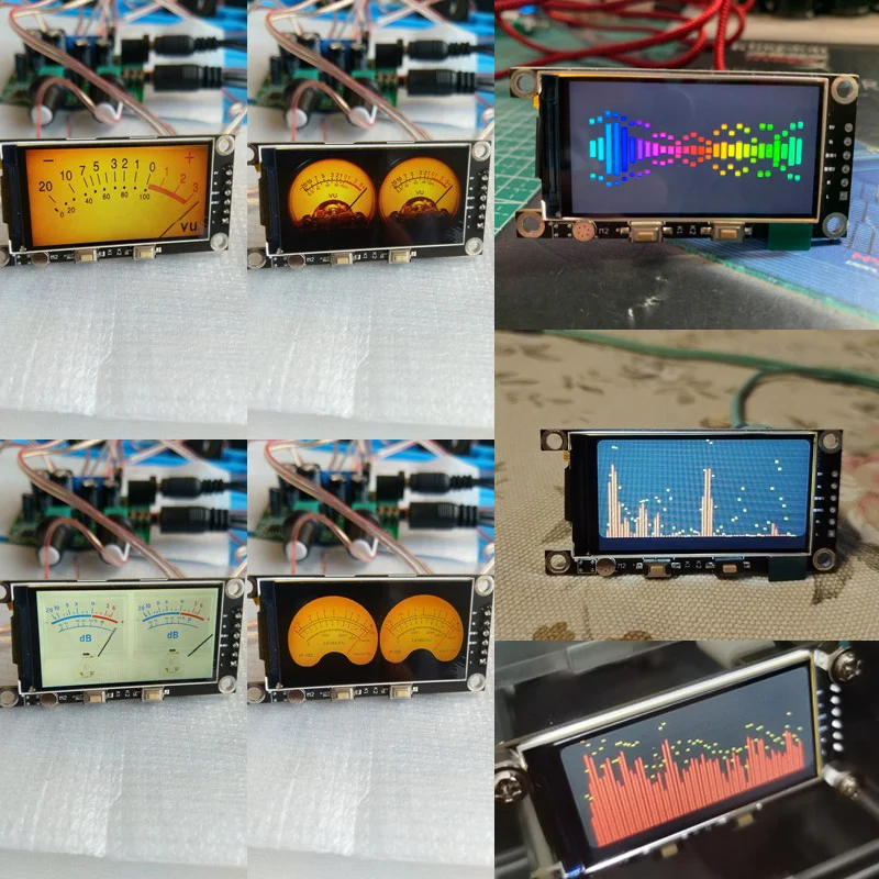 Tube-Amplifier-Voice-Control-Analog-VU-LCD-Audio-Level-Meter-Color ...