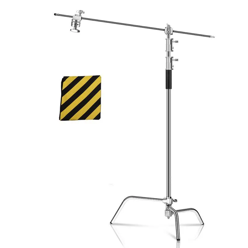 SH-Heavy-Duty-Stainless-Steel-C-Stand-with-Hold-Arm-and-Grip-Head-and ...
