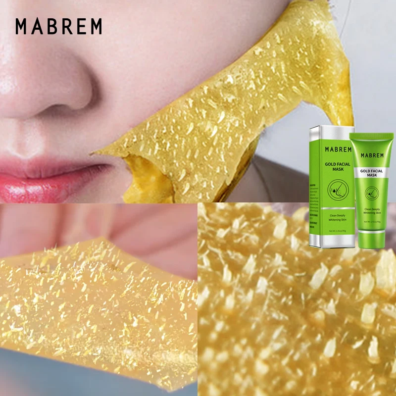 Gold Facial Mask Skin Care Anti Wrinkle Anti Aging Oil control Remove ...