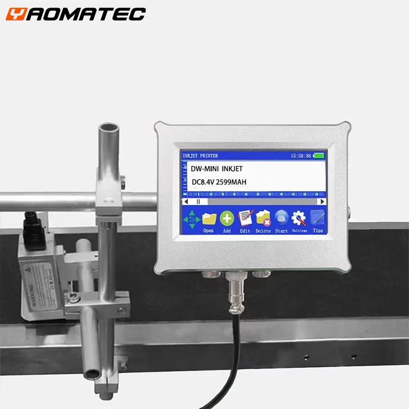 Y45L-12-7mm-25-languages-automatic-coding-machine-mask-logo-printer ...