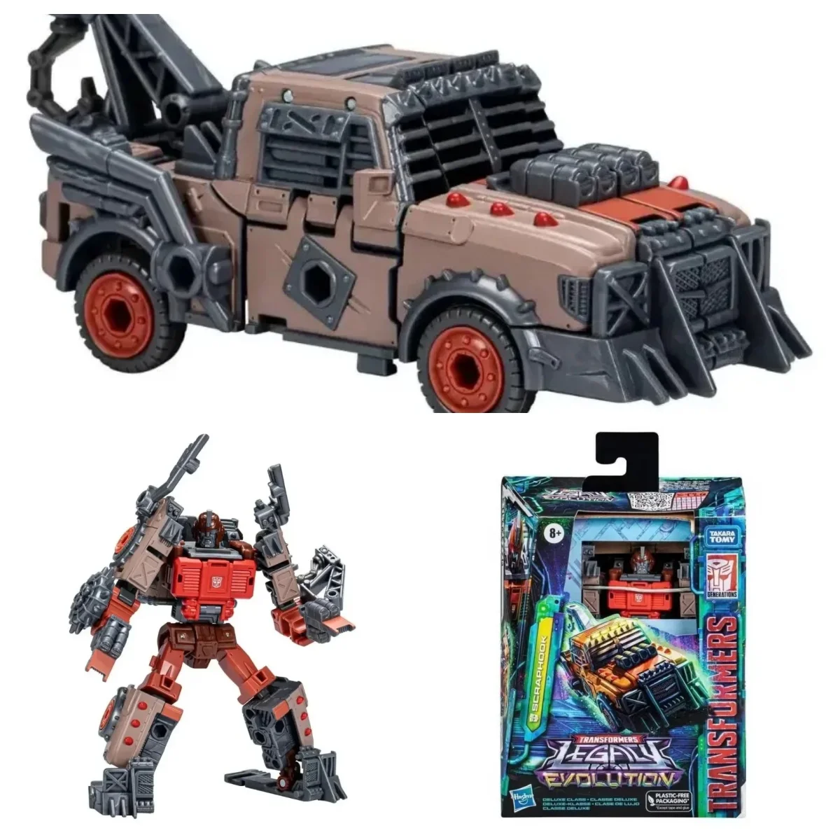 Takara Tomy Hasbro Transformers Legacy Evolution Deluxe Scraphook ...