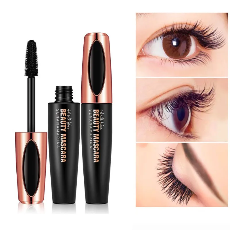 Heallor Waterproof Rimel 4d Silk Fiber Lash Mascara Effet Faux Cils ...