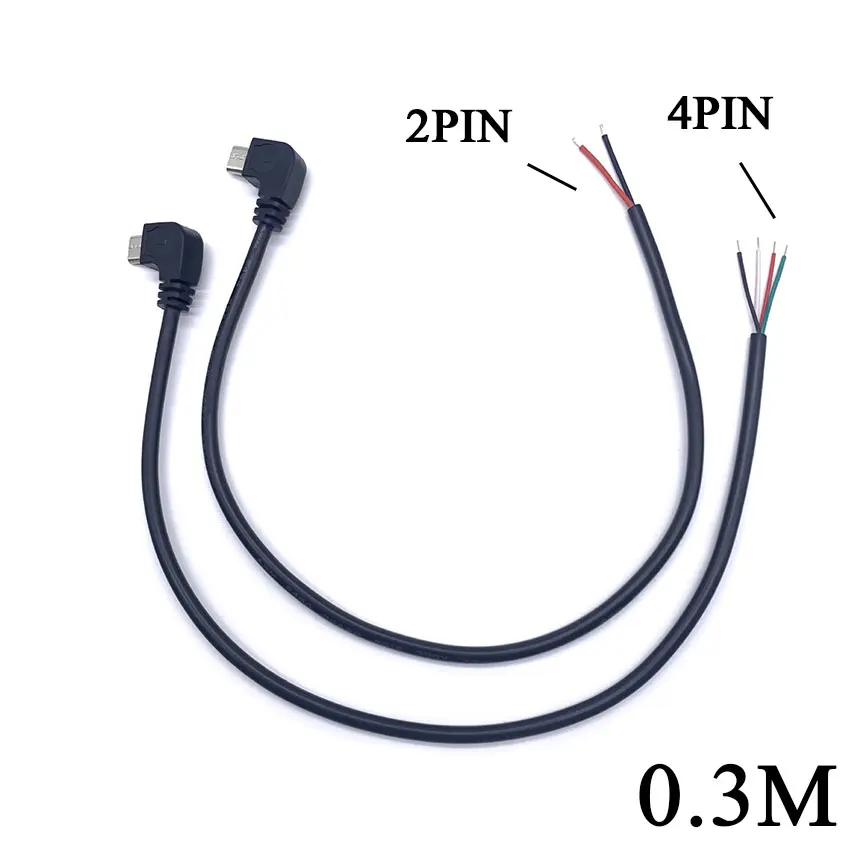 90-Micro-USB-2-0-Male-Jack-Android-Interface-4-Core-2-Core-Male-Power ...