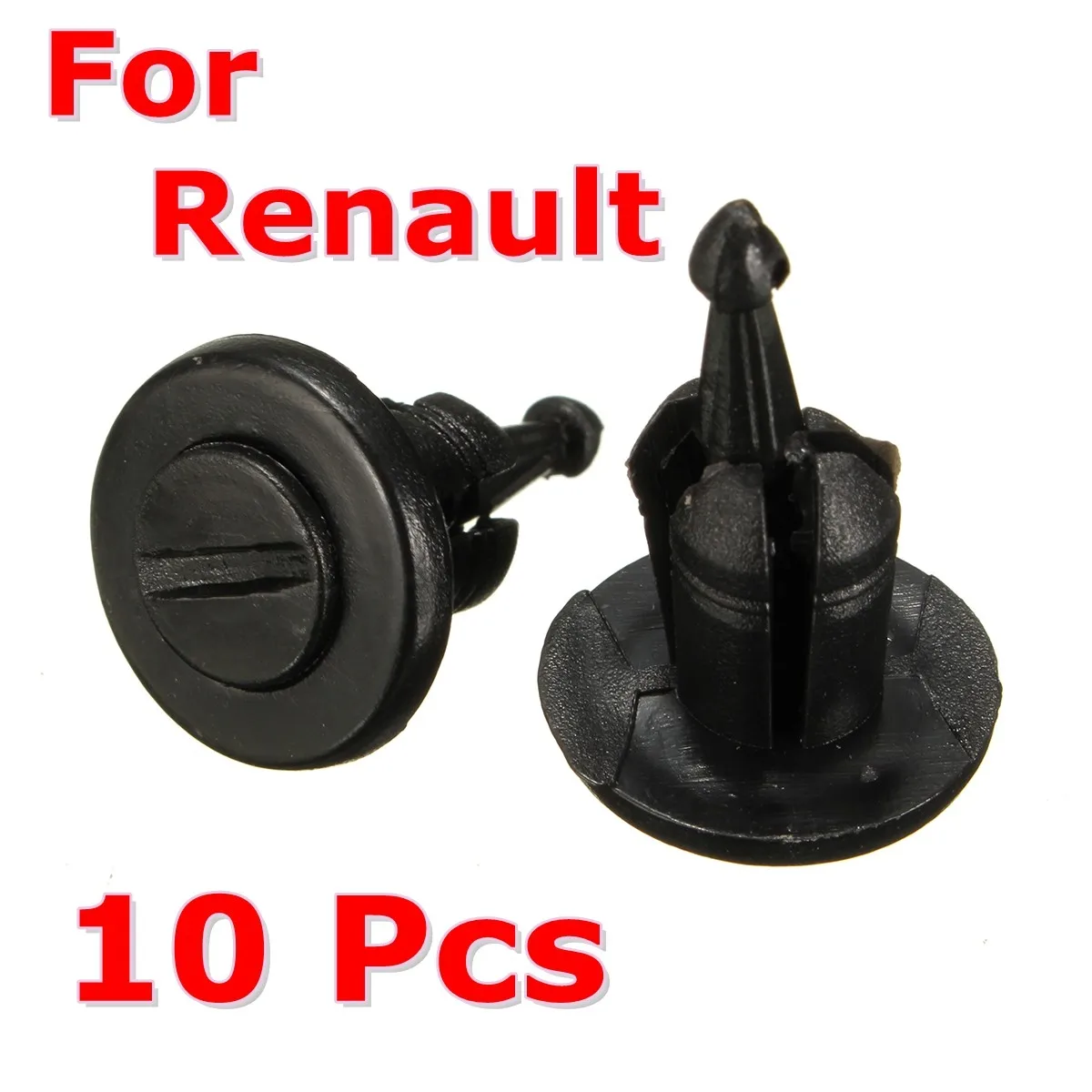 10Pcs-Bumper-Fastener-Trim-Clip-Rivets-For-Renault-Clio-Laguna-Megane ...