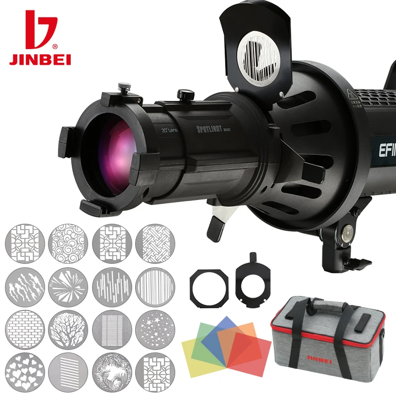 JINBEI-Focalizar-Snoot-Bowens-Mount-Fotografia-Foto-Condensador-Efeito ...