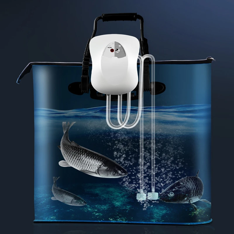 30h/40h Endurance Aquarium Oxygen Pump Compressor Fish Tank USB ...