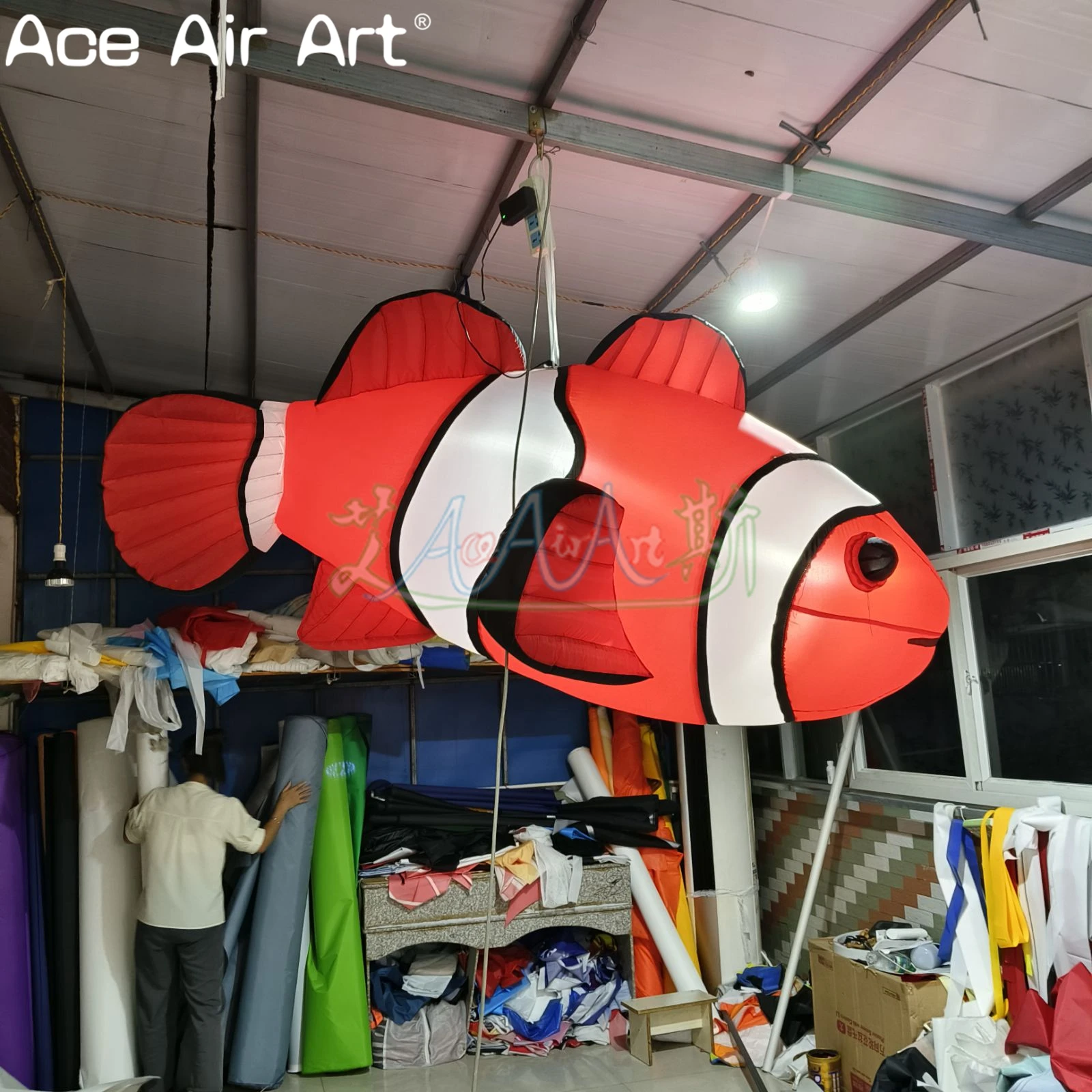 Hanging-Large-Inflatable-Clownfish-Sea-Animal-Model-Air-Blow-Up ...